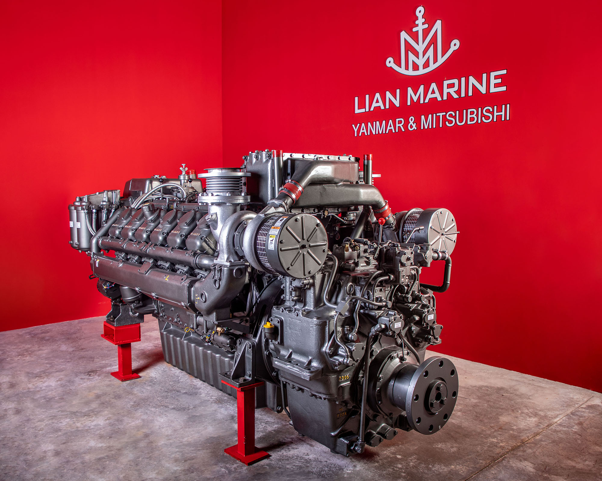 YANMAR 12LA 1000HP - لیان مارین